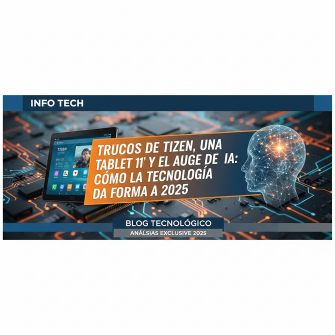 Trucos de Tizen, una tablet 11” y el auge de la IA: cómo la tecnología ...